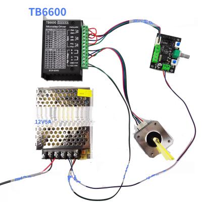 China Nema 17 42 mm motor paso a paso TB6600 Kit de conducción para impresoras 3D y máquinas CNC en venta