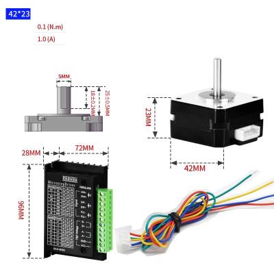 China Nema 17 42 mm motor paso a paso TB6600 Kit de conducción para impresoras 3D y máquinas CNC en venta