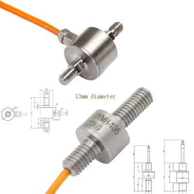 China Diámetro externo del transductor 13m m del sensor de la fuerza de la tensión de la compresión de Mini Micro Load Cell Miniature en venta