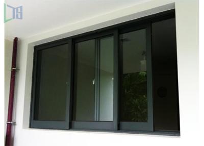 China De zwarte Corrosiebestendige Deklaag van het de Vensterspoeder van het Kleurenaluminium Glijdende Te koop