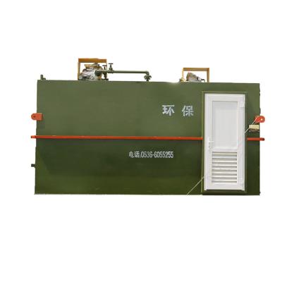 China Depende da capacidade 30-200 m3/d Tipo de recipiente de aço enferrujado Equipamento de tratamento de esgoto à venda