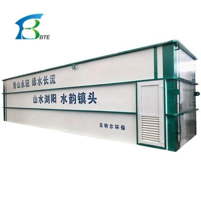 China 2023 MBR e Método de Lodo Ativado Equipamento Combinado de Tratamento de Esgoto com Potência de 11 kW à venda
