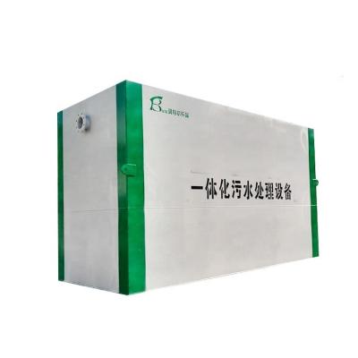 Cina Impianto di trattamento delle acque reflue contenitorizzato MBBR per la gestione delle acque reflue di macellazione di pollame in vendita