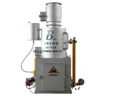 Cina Collettore di rifiuti senza fumo multi-modello a basso consumo di energia per ristoranti Incineratore di rifiuti solidi in vendita