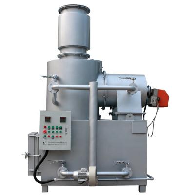 Cina Incineratore di carta da scarto grigio argento adatto al gasolio e allo smaltimento dei rifiuti domestici in vendita