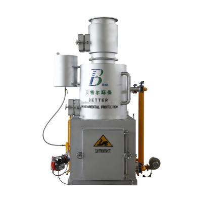 Cina 1 Incineratore di rifiuti ospedalieri da 10 a 500 kg/h per la gestione dei rifiuti per l'incenerimento dei rifiuti in vendita