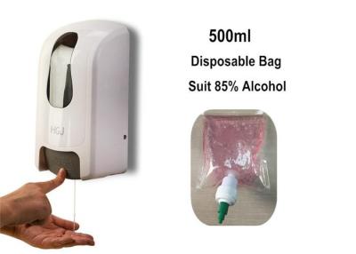 China Kundenspezifische automatische an der Wand befestigte Sensor-Flüssigseife-Zufuhr des Seifenspender-500ml zu verkaufen