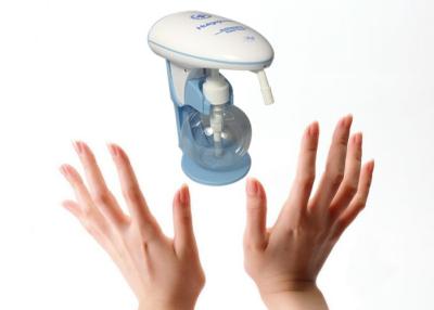 Cina Bottiglia riutilizzabile della mano del lavaggio dell'erogatore disinfettante impermeabile da tavolino blu bianco del sapone in vendita