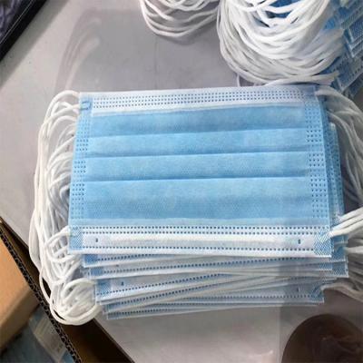 Cina Maschera chirurgica non tessuta stratificata multi-, pieghe eliminabile chirurgica della maschera di protezione 3 in vendita
