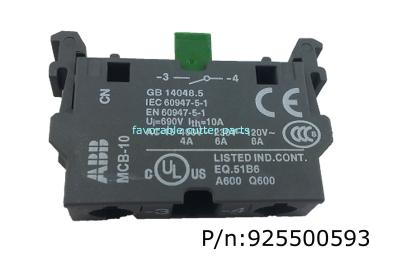 Китай 925500593 Cutter Запчасти GT7250 Выключатель ABB Нет Contact Block, используемый для GT7250 Cutter деталей машин продается