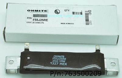 中国 カッターは GTXL 763500209 の抵抗器、25 オーム 55W、Gerber のカッターの部品 GTXL のために適した OHMITE F55J25R を、特に分けます 販売のため