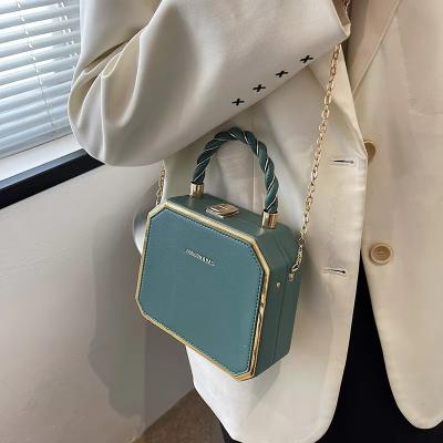 Motion Detection Cross-Chain Shoulder Women's Purses with Small Jelly-Light and