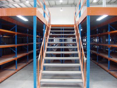 Cina Doppio mezzanino di scaffale del pallet del magazzino del piano, scaffalatura resistente di riserva del carico in vendita