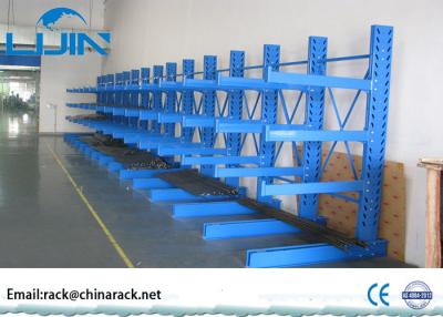 China Het op zwaar werk berekende Cantileverpallet Rekken, Anticorrosieve Cantilever Opschortende Systemen Te koop