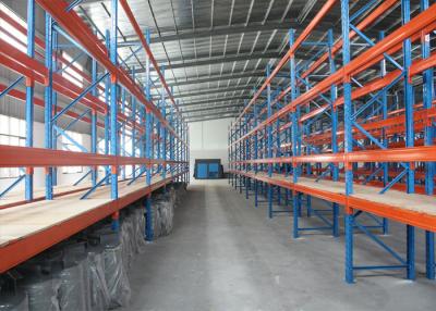 China Estantes industriales de la plataforma AS4084, almacenamiento de estante del acero frío del Decking Q235B de la malla de alambre en venta