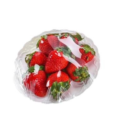 PVDC PVC PE Packing Plastic Wrap Roll Transparent PE Protective Food Cling Film