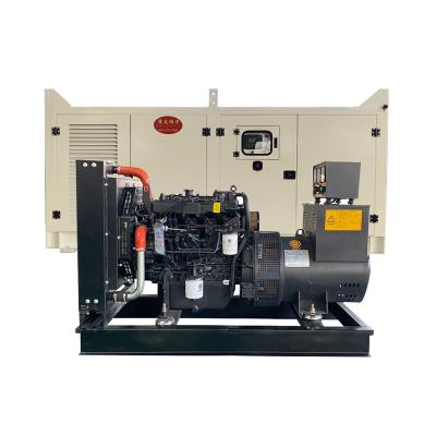 Cina Generatore giallo silenzioso con potenza di generatore diesel da 40 kW e filo 1 fase o 3 fase 4 in vendita