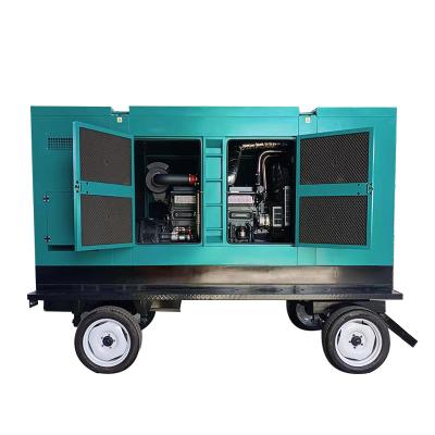 China Water-cooled 40kw 50kw 70kw 80kw Backup Emergency Diesel Silent Generator 4 Wire 50hz for sale