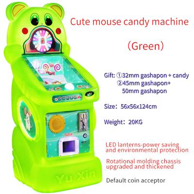 China Süße Maschine Schokoriegel Graber Spielmaschine Süße Maus Farbenfrohe Süßigkeiten Spender zu verkaufen