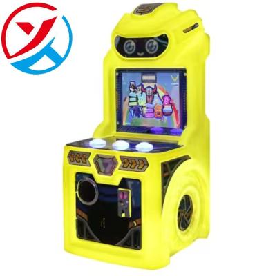Cina Macchina arcade elettronica a pulsante a gettoni per bambini del parco divertimenti in vendita