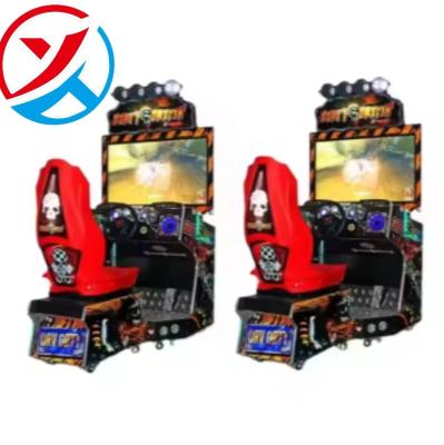 China 42-Inch Dirty Driving Simulator Racing Arcade Game Console Car Game Machine for sale