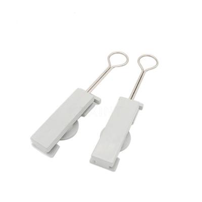 중국 KEXINT FTTH ABS 검은 백색 섬유 현수 클램프 스테인레스 강 판매용