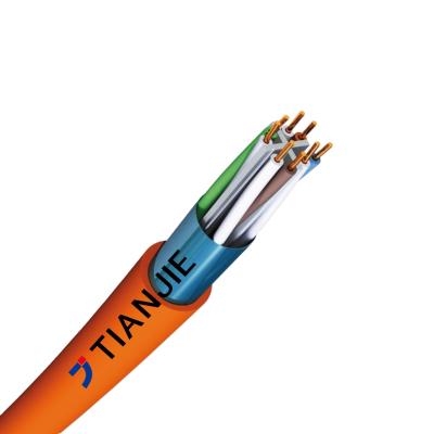 Cina Cavo Lan Twist Pair Multi Core Cavo di Comunicazione Cavo di Rete Rame Nudo LSZH Cat6 U-FTP 23AWG 4 paia Solido 305 m/scatola in vendita