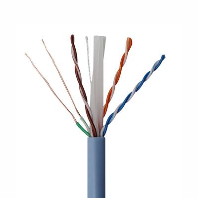Cina Cavo lan ethernet di rete U/FTP 23awg BC cat6 lan 305m 1000FT in vendita