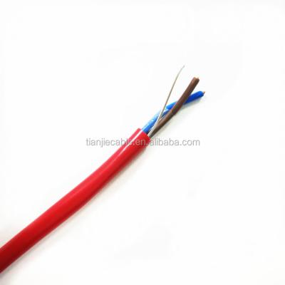 China TIANJIE-2C 1,5 mm2 Cobre Sólido FPLR Arábia Saudita CMR Vermelho PVC Cabo de Alarme de Incêndio para Sistema de Segurança à venda