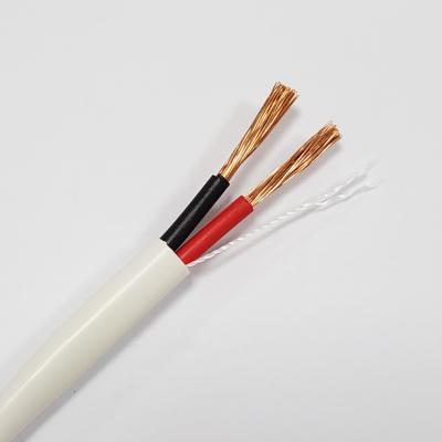 China AS/NZS 2C 0,75mm2 fio de cobre estanhado encalhado sem blindagem cinza PVC par trançado cabo de alarme de incêndio à venda