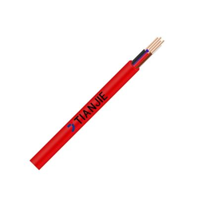 China TIANJIE - 4C 2.5mm2/14AWG UL1424 listado sem blindagem Cobre sólido Revestimento de PVC Cabo de alarme de incêndio FPL FPLR Cabo de segurança à venda