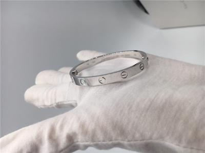 Κίνα Άσπρος χρυσός βραχιολιών 18k αγάπης κοσμήματος κοσμήματος διαμαντιών πολυτέλειας φίλων προς πώληση