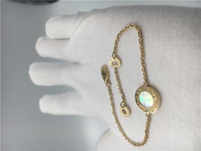 Κίνα Χρυσός χρυσός βραχιολιών 18K Luxury γυναικών με Morher του μαργαριταριού BR857192 προς πώληση