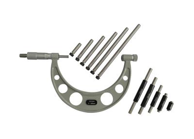 China 0-150mm Anvils intercambiables fuera del micrómetro con pulgar de ratón para una aplicación fácil en venta