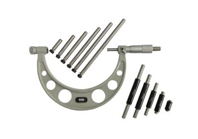 China 0-150mm Anvils intercambiables fuera del micrómetro con pulgar de ratón para una aplicación fácil en venta