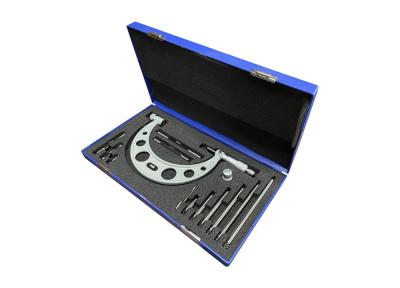 China 0-150mm Anvils intercambiables fuera del micrómetro con pulgar de ratón para una aplicación fácil en venta