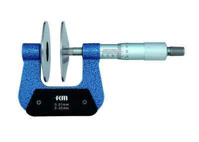 China 0-25 mm grote schijf micrometer Te koop
