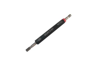 China Calibrador de rosca métrica M3.0, tipo pasa y no pasa, para inspección de piezas roscadas mecanizadas en venta