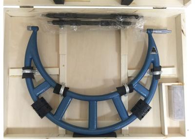 China 300-400 mm de amplio alcance Diámetro exterior micrómetro con yunques intercambiables en venta