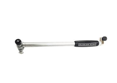China Calibrador de orificio de cuadrante métrico personalizado de 100-160 mm con extensiones, dispositivo de medición de diámetro de orificio, embalaje en caja de madera en venta