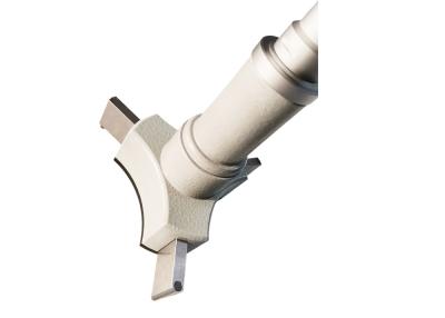 中国 高精度 0.005mm ピストルグリップマイクロメーター、三点接触で正確な測定 販売のため