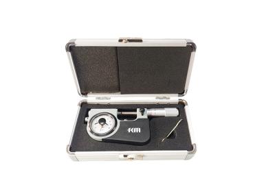 China Micrómetro de presión con indicador de 0-25 mm ampliamente utilizado para medición de precisión de 0.003 mm en venta