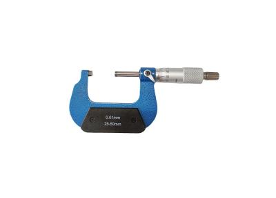 China 25-50mmx0.01mm Mechanical High Accuracy Outside Micrometer for Quick Measurement for sale