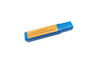 China High Precision M14x0.75-6H Metric Thread Plug Gauge DIN13 Standard with GO Type for sale