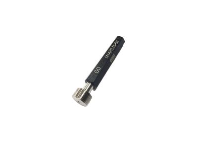 China High Precision M14x0.75-6H Metric Thread Plug Gauge DIN13 Standard with GO Type for sale
