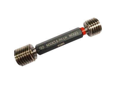 China M30X3.5-7H GO and NOGO Metric Thread Plug Gauge for Electronic Processing for sale