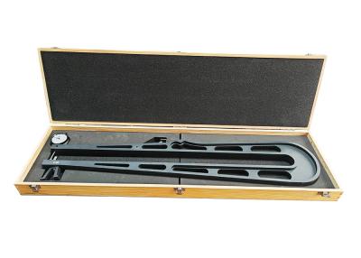 China 0-30mm Große Tiefe Zifferblattdicke Messgerät Hochpräzisionsmechanische Dicke Messgerät mit 800mm Messtiefe zu verkaufen