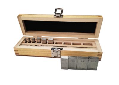 China Rectangular Gauge Block Set 10Pcs Grade 1 For Laboratory Inspection And Calibration for sale