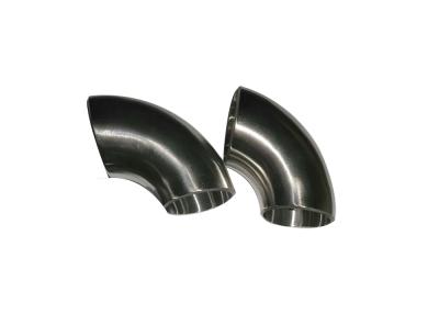 China Hygiene Food Grade Welded Elbow Titanium 90 Degree Elbow Sanitary Fittings for sale