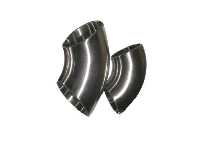 China 90 Degree Titanium Elbow Sanitary Pipe Fittings Titanium GR2 for Pharmaceutical Manufacturing for sale